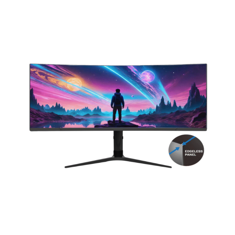 AIWA MP3429-Y 34" 165HZ FRAMELESS CURVED MONITOR - ACHILES COMPUTER & CCTV
